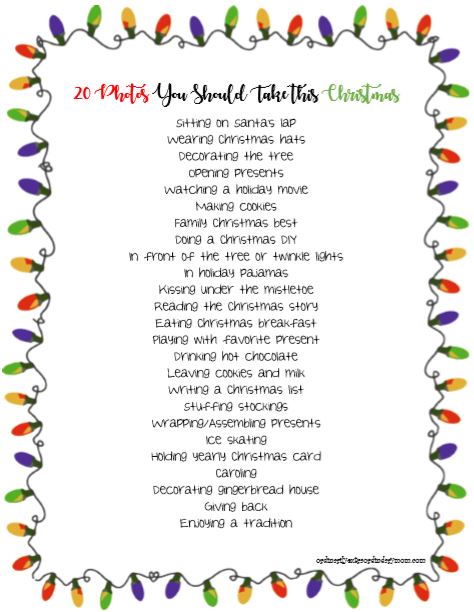 20 Ways to Create Christmas Cheer – ordinarilyextraordinarymom